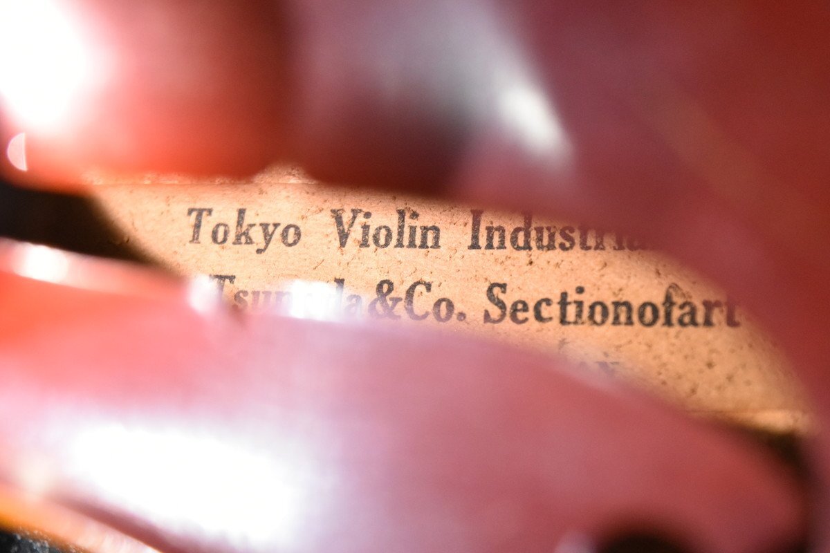 Yahoo!オークション - 【G】TOKYO VIOLIN INDUSTRIAL FACTORY バイオリ...