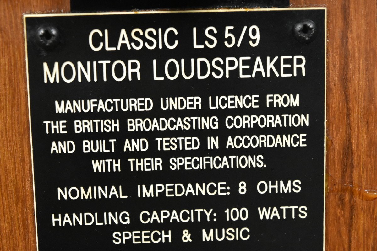 Yahoo!オークション - 【B】Rogers LS5/9 スピーカーペア ロジャース 3...