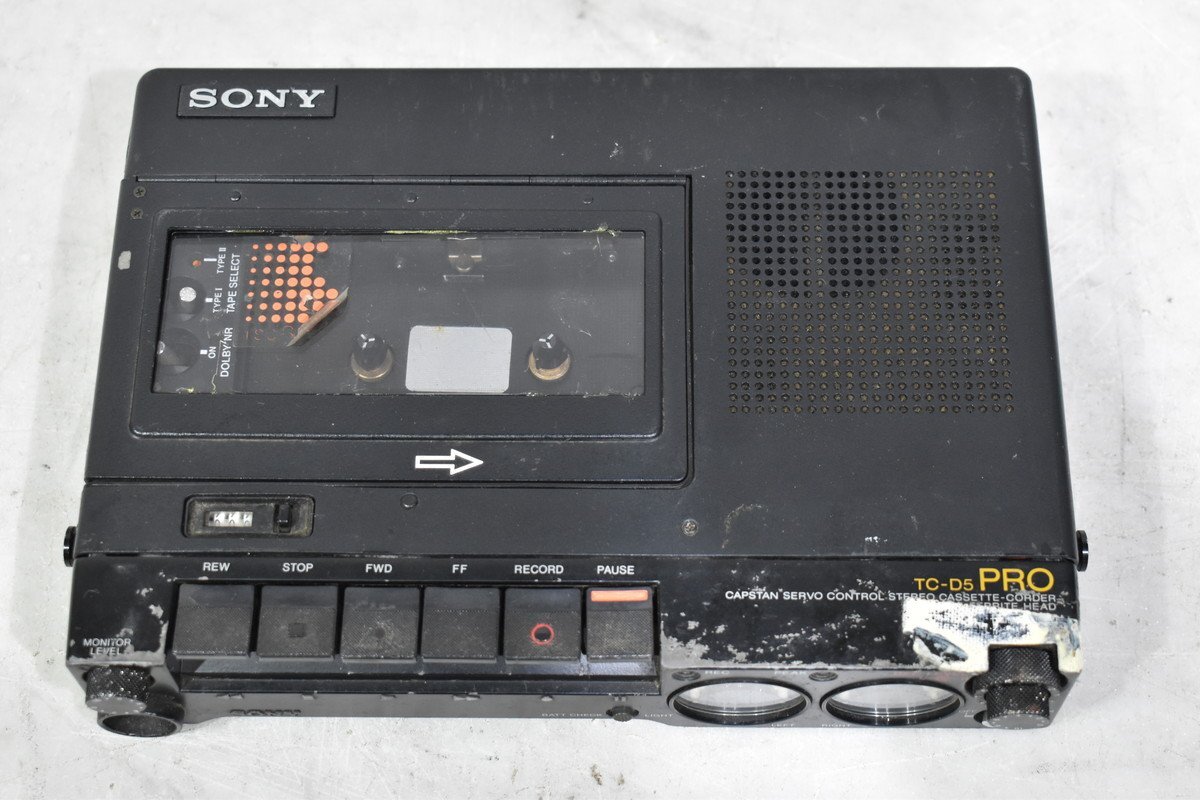 Yahoo!オークション - 【G】SONY TC-D5 PRO ステレオカセットテープレ...