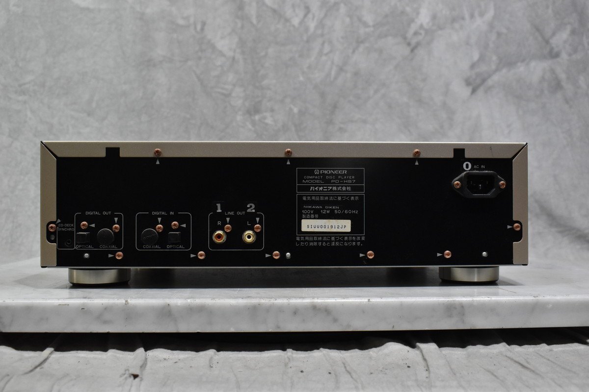 Yahoo!オークション - 【J】Pioneer PD-HS7 CDプレーヤー パイオニア 3...