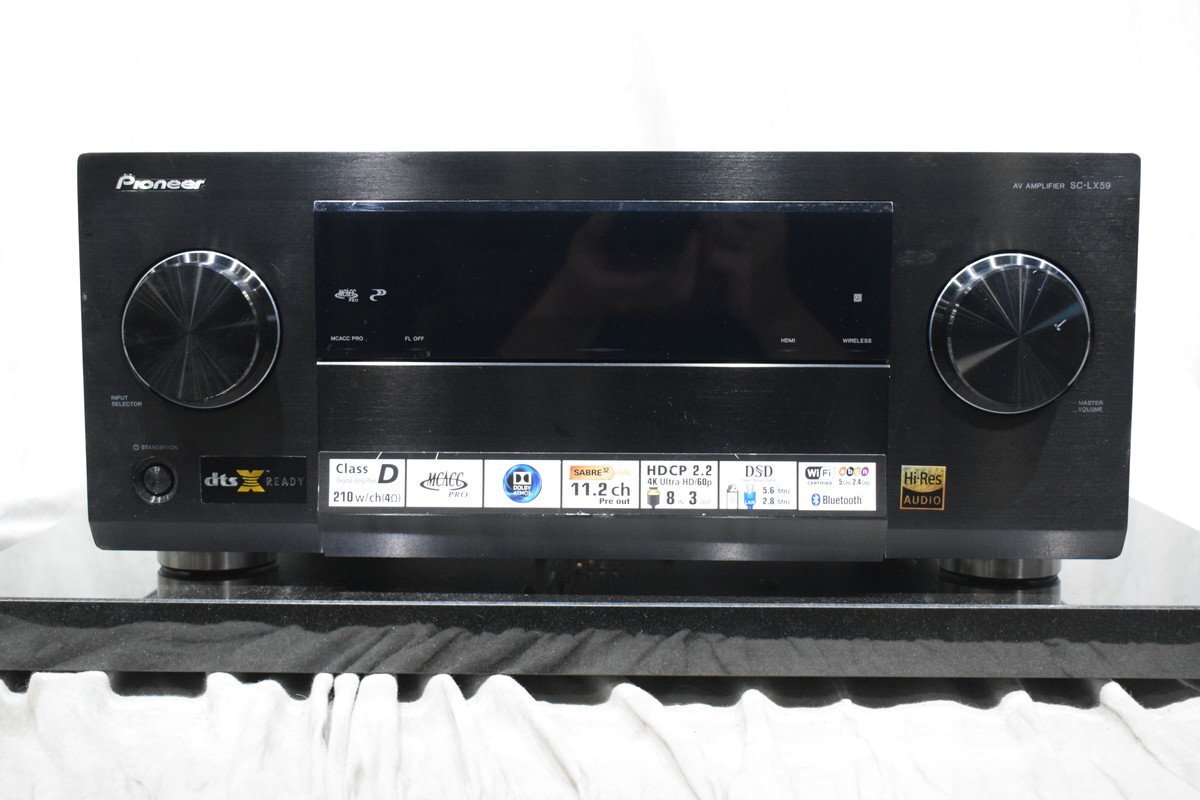 Yahoo!オークション - 【G】Pioneer SC-LX59 パイオニア AVアンプ 3056...