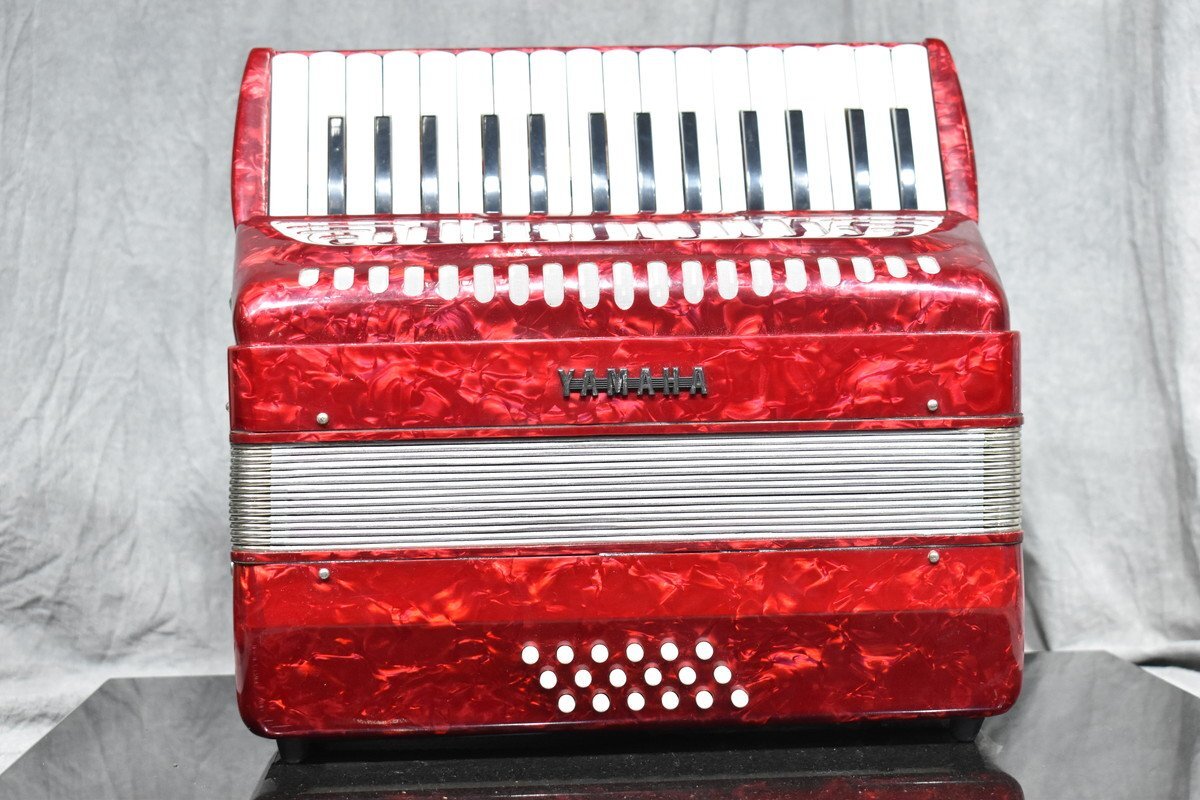 Yahoo!オークション - 【C】YAMAHA 8905 アコーディオン ヤマハ 30鍵 3...