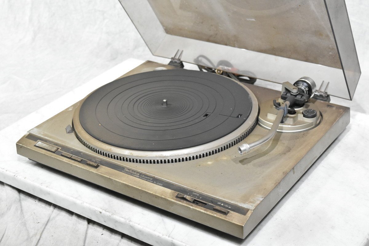 Yahoo!オークション - 【J】Technics SL-Q303 ターンテーブル レコード...