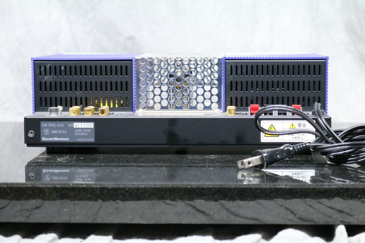 Yahoo!オークション - 【G】SOUND WARRIOR SWL-AA1 真空管アンプ 30438...