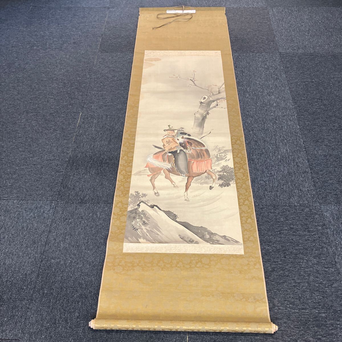 Yahoo!オークション - 【模写】掛軸 絹本 箱無 同梱可能 No.3364