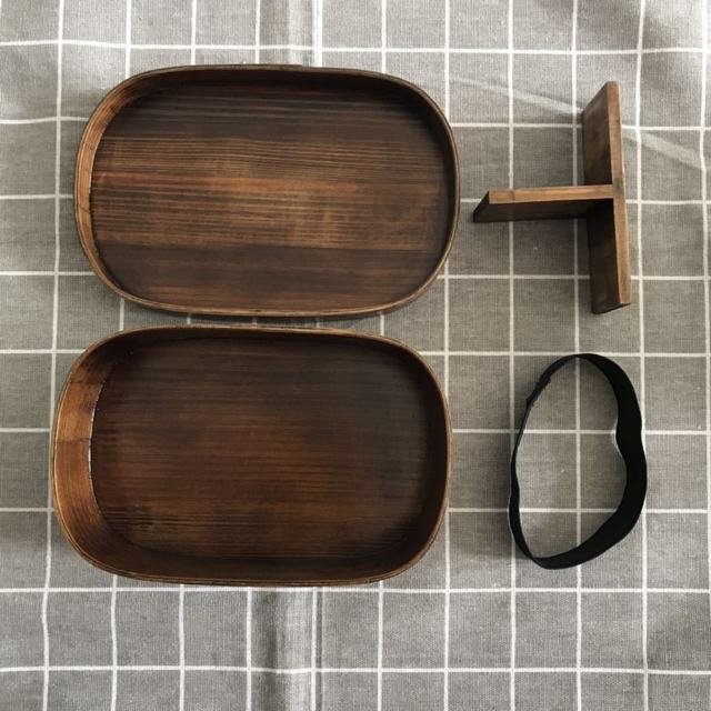 Yahoo!オークション - 曲げわっぱお弁当箱 大人気 男女兼用 長方形