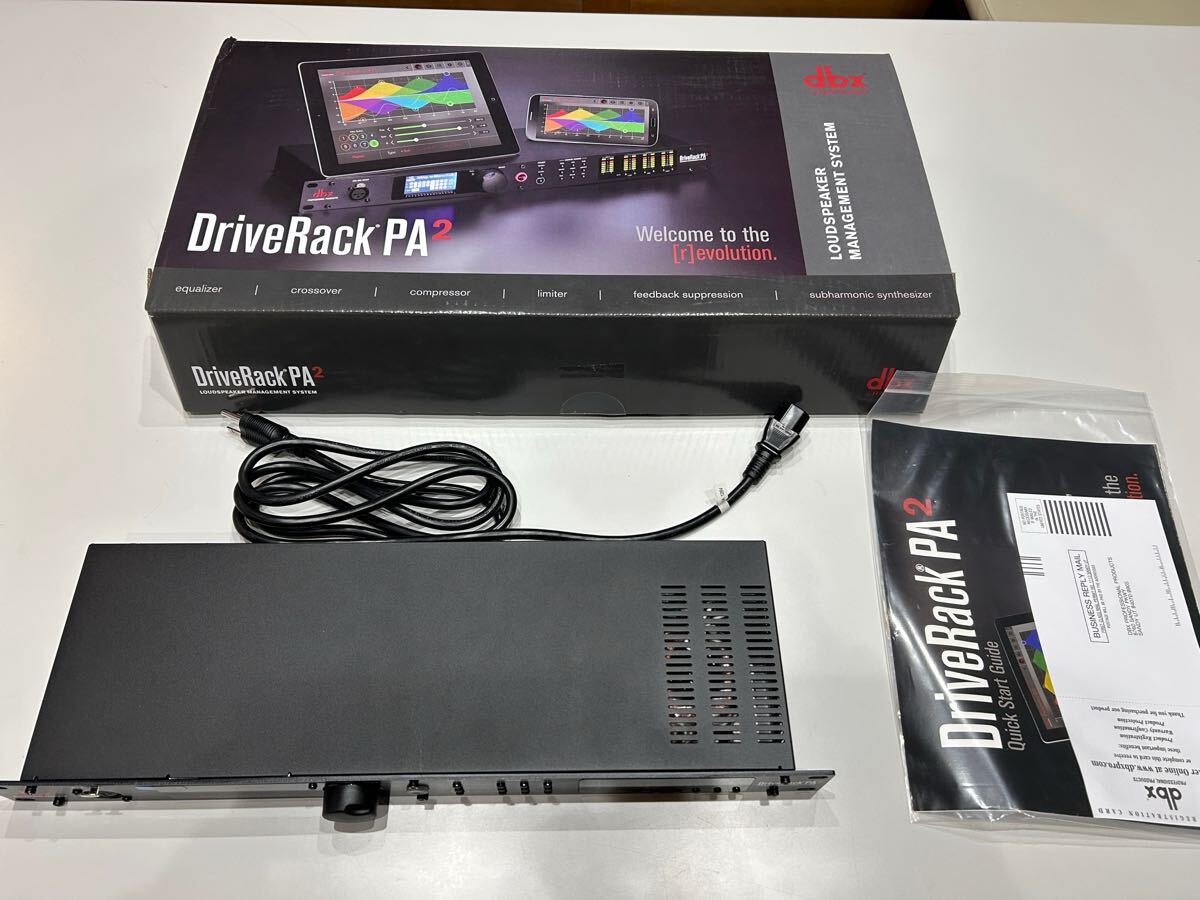 Yahoo!オークション - 【美品 動作確認済】dbx DriveRack PA2 チャンネ...