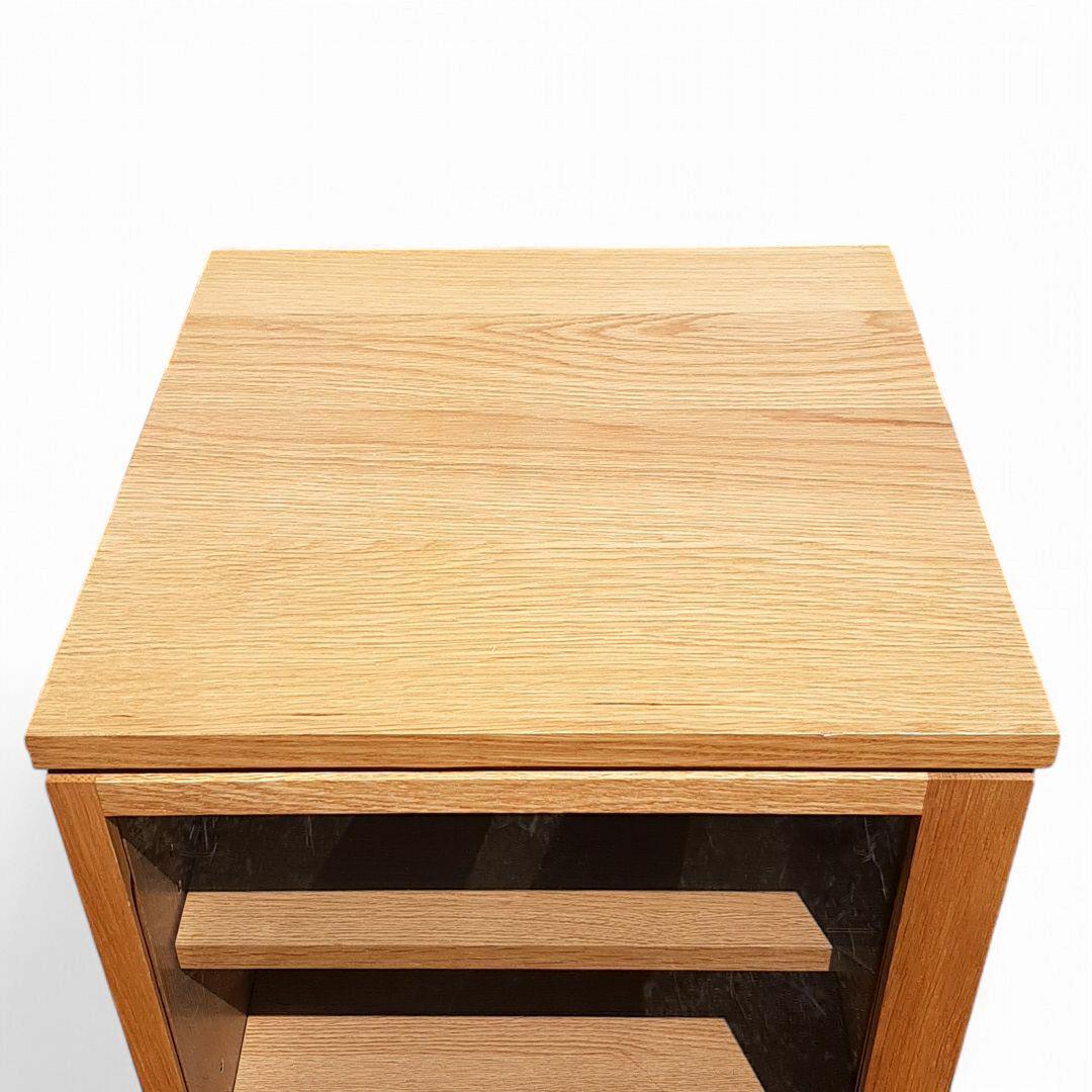 無印良品 木製キャビネット スリム オーク材 ガラス扉|Yahoo 無印良品 木製キャビネット スリム オーク材 ガラス扉|Yahoo