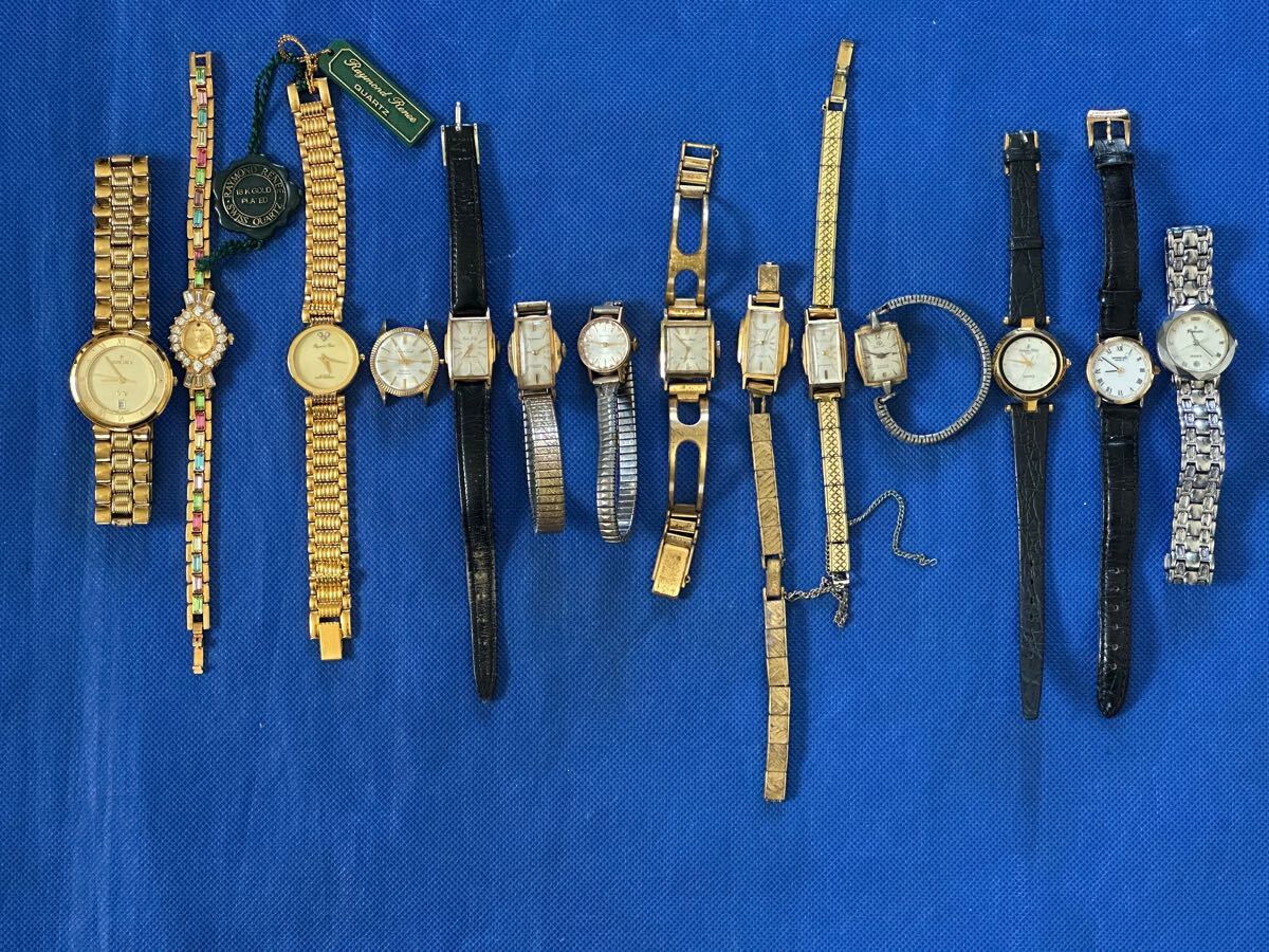 時計14点 SEIKO 等 14kGF.GP、18k.GF.GPなど 時計・ 部品取り用 時計14点 SEIKO 等 14kGF.GP、18k.GF.GPなど 時計・ 部品取り用