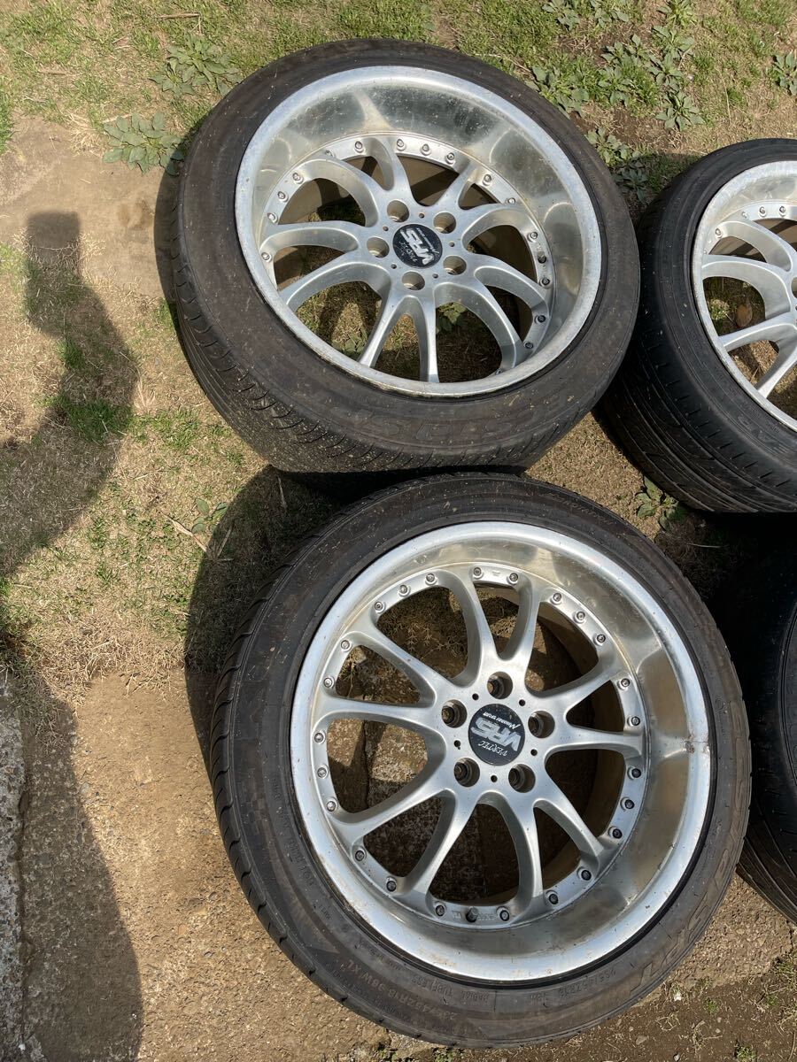 Yahoo!オークション - 1336 VRS 18 8.5J off +35 2本 18 9.5J オフセッ...