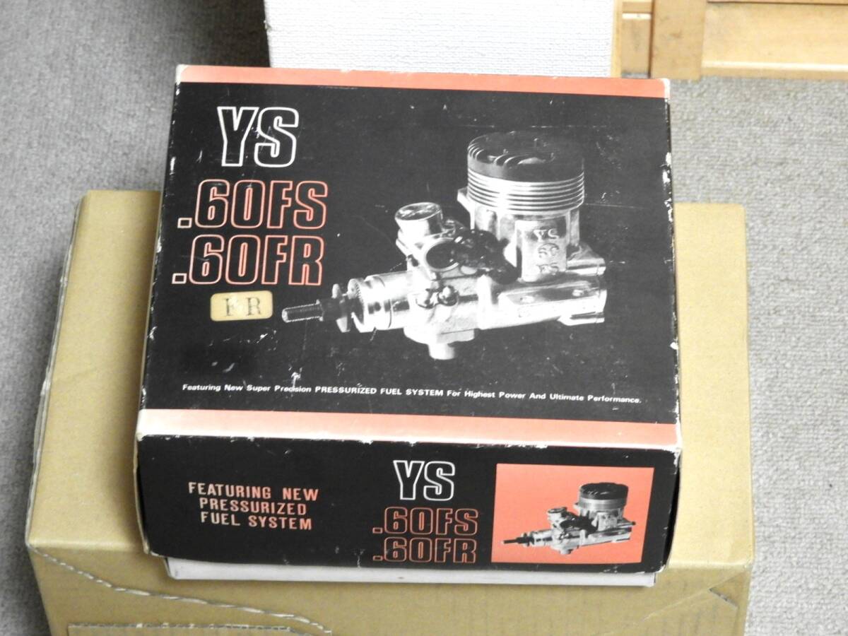 Yahoo!オークション - YS 60FR 2stグローエンジン（後方排気...