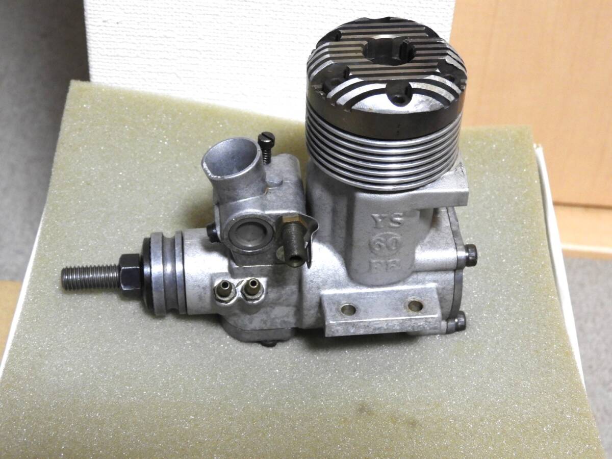 Yahoo!オークション - YS 60FR 2stグローエンジン（後方排気...