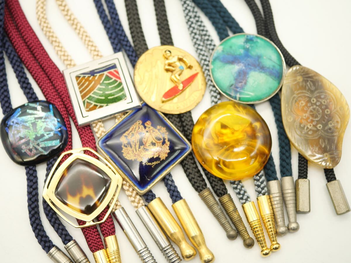 D80 ヴィンテージ ビンテージ ループタイ ネックレス 張りべっ甲 LIMOGES リモージュ など アクセサリー 大量 まとめ売り まとめ TIA(ネックレス、ペンダント)｜売買された ...