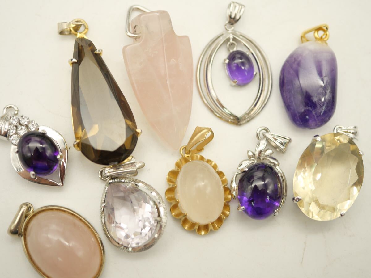 Yahoo!オークション - 【C86】クォーツ系 アメジスト など ペンダント...