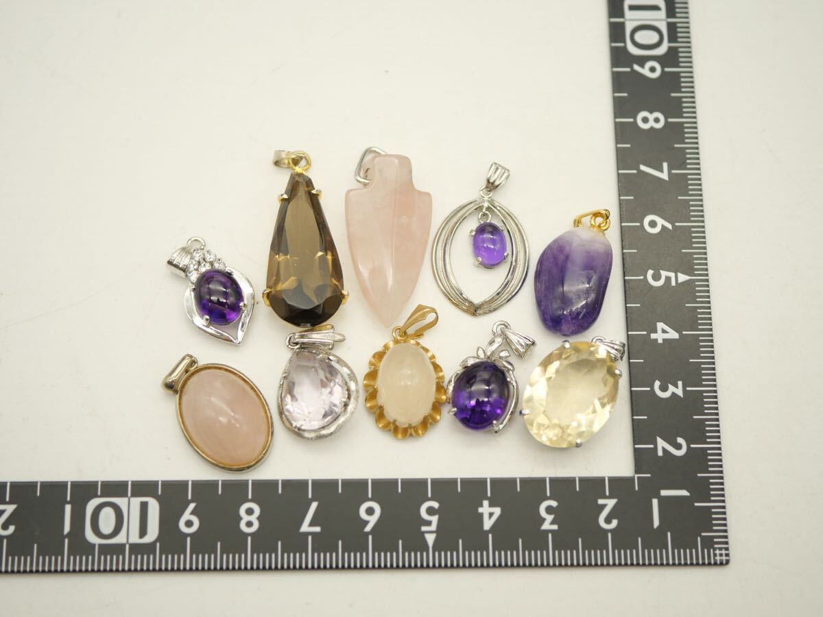 Yahoo!オークション - 【C86】クォーツ系 アメジスト など ペンダント...