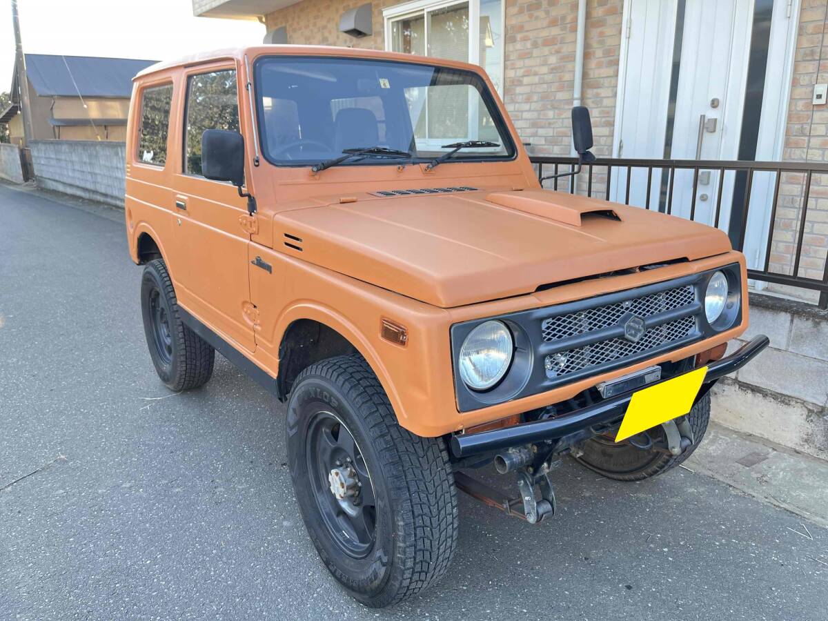 Yahoo!オークション - JA11 ジムニー 5MT リフトアップ公認車検OK タイ...