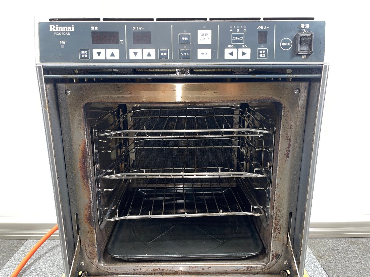 Yahoo!オークション - Rinnai RCK-10AS ガス高速 オーブン コンベック...