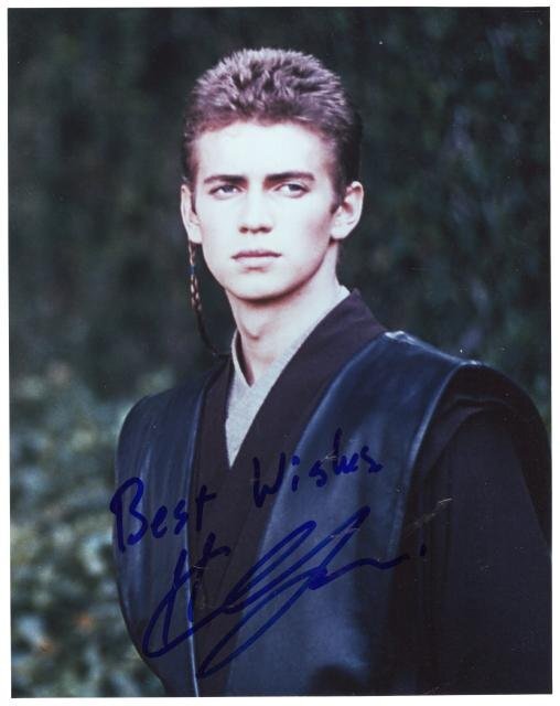 Yahoo!オークション - 【UACCRD】ヘイデンクリステンセン直筆サイン ス...