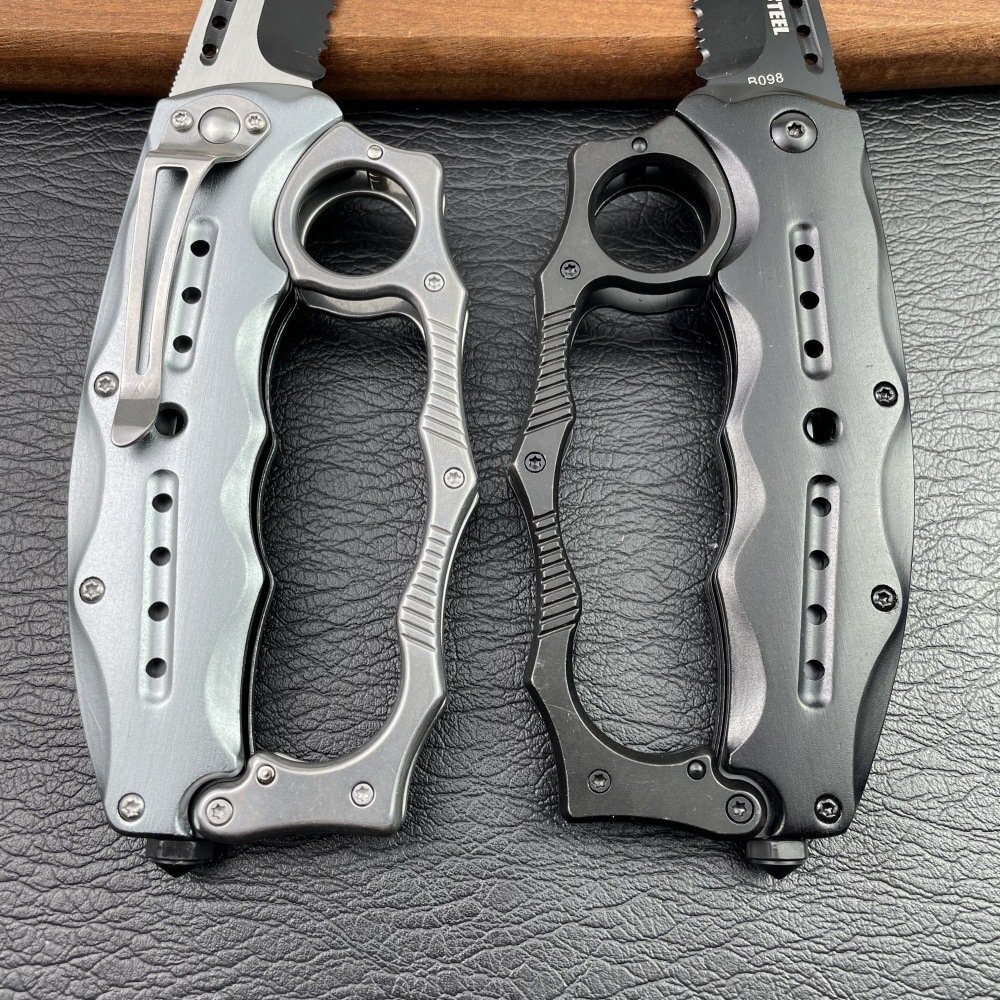 Yahoo!オークション - 重量感200g 超高品質 刃厚3mm ブラック 折りたた...