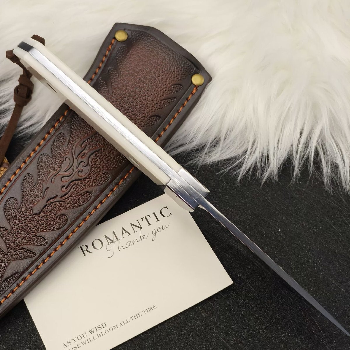 Yahoo!オークション - M390 限定 アウトドアナイフ 握り感じいい サバ...