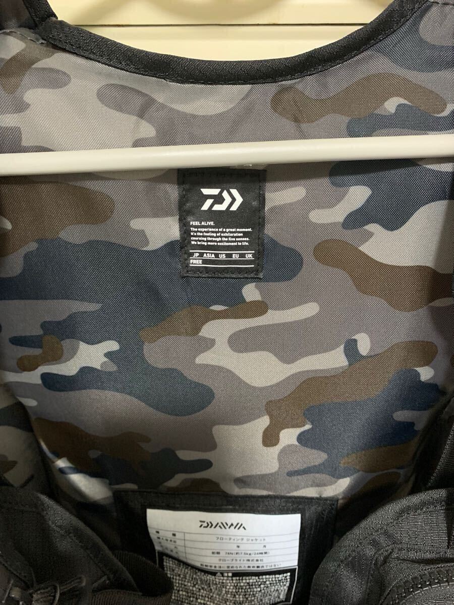 Yahoo!オークション - ダイワ フローティングベスト DF-6206 ゲームベ...