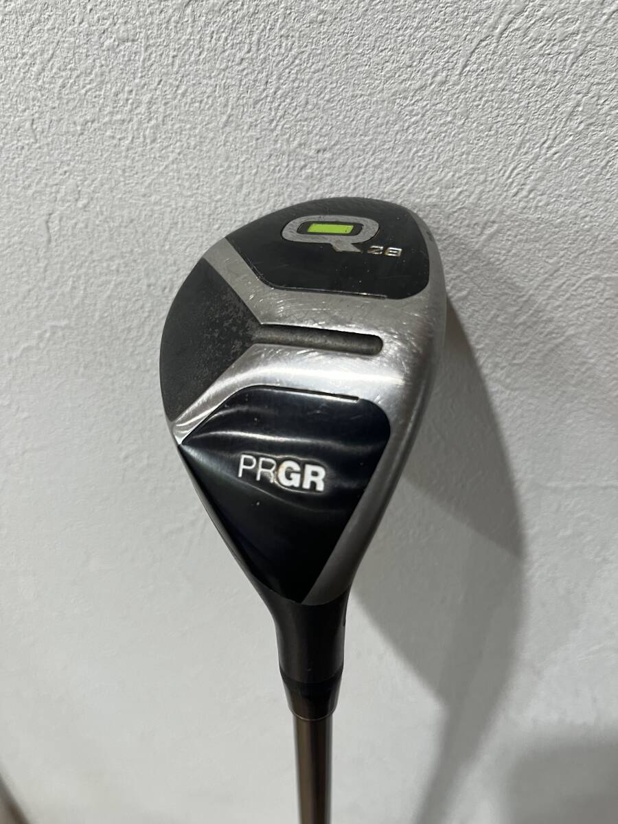 Yahoo!オークション - プロギア PRGR Q ユーティリティ Q 28 純正カー...