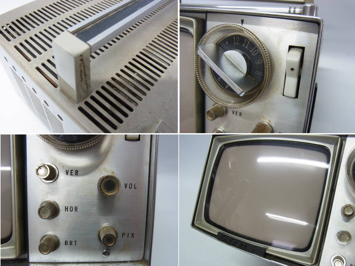 1974年製 レトロ☆SONY トランジスタテレビ 5-202☆ソニー 1974年製 レトロ☆SONY トランジスタテレビ 5-202☆ソニー
