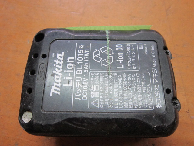 Yahoo!オークション - k7273 マキタ BL1015 10.8V