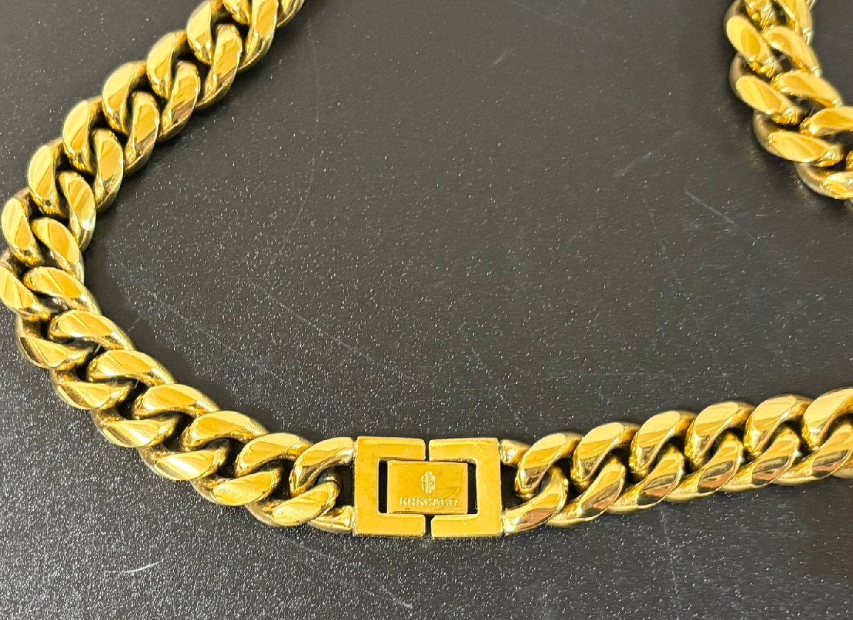 Yahoo!オークション - KRKC＆CO 喜平ネックレス 長さ約61cm 幅約1.1...