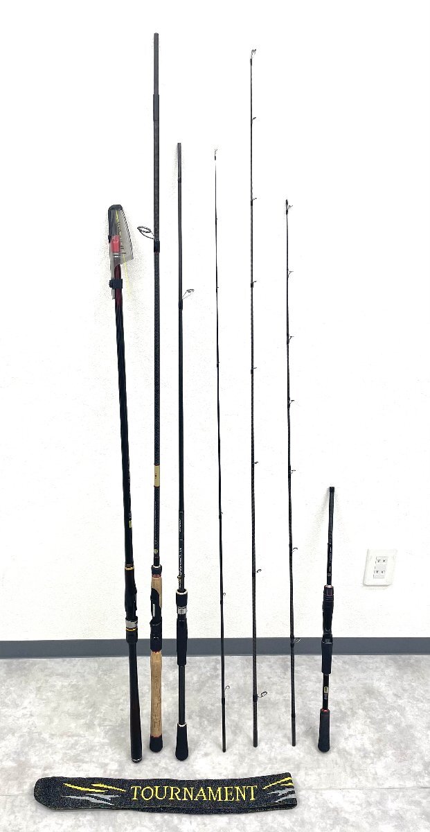 釣り具 ロッド 竿 まとめ /ZODIAS 160MH-2/Calamaretti UX/銀狼 1-53 K/APIA Foojin/ダイワロッドカバー付き 現状品(磯竿)｜売買された ...