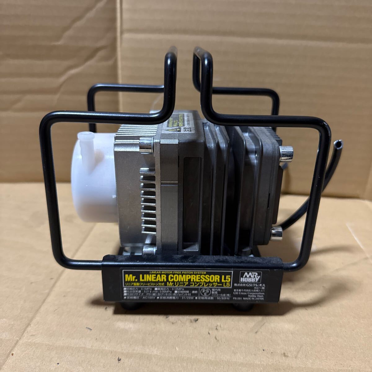 Yahoo!オークション - あ-8253）Mr.リニアコンプレッサーL5 MR.HOBBY ...