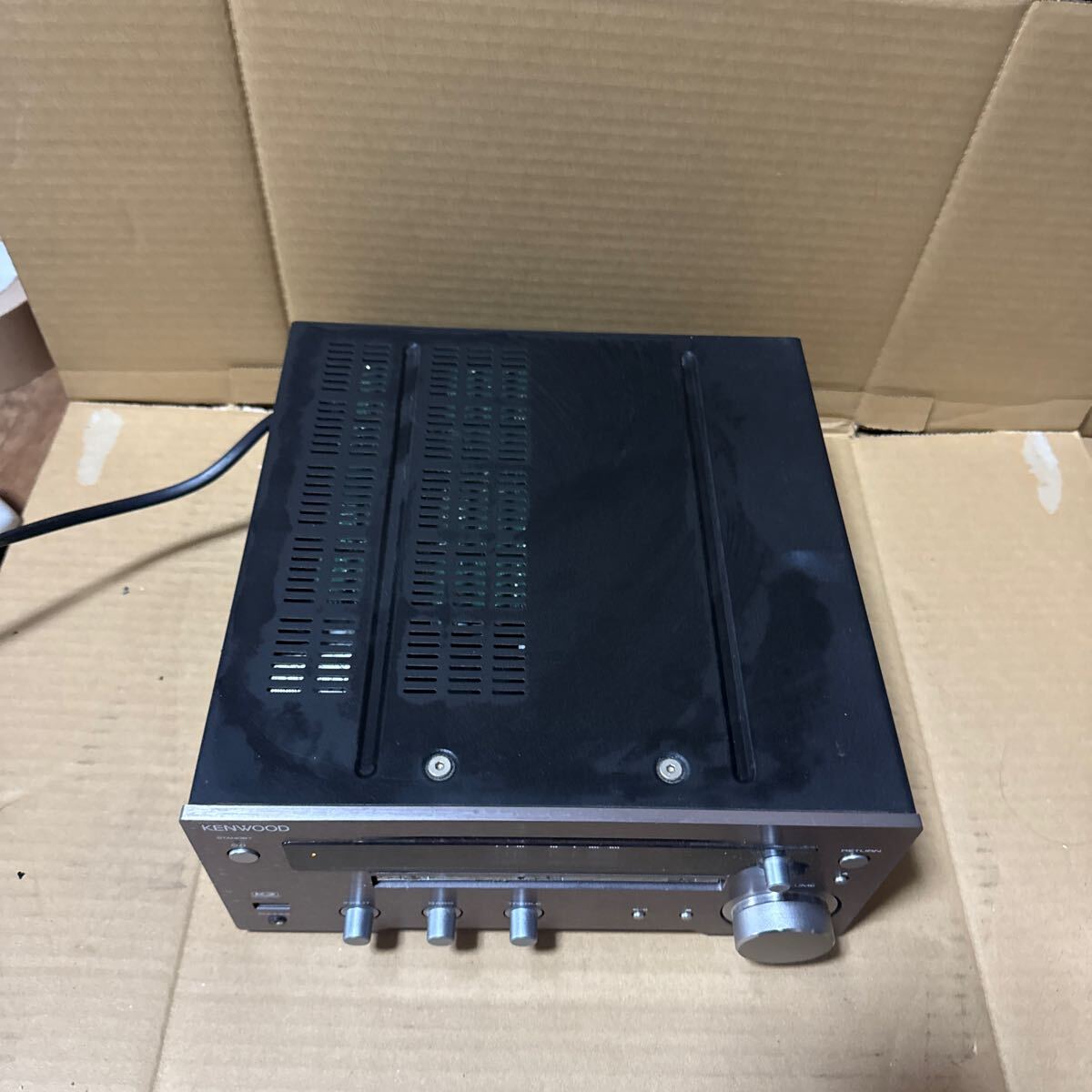 Yahoo!オークション - あ-8286）KENWOOD ケンウッド チューナーアンプ ...