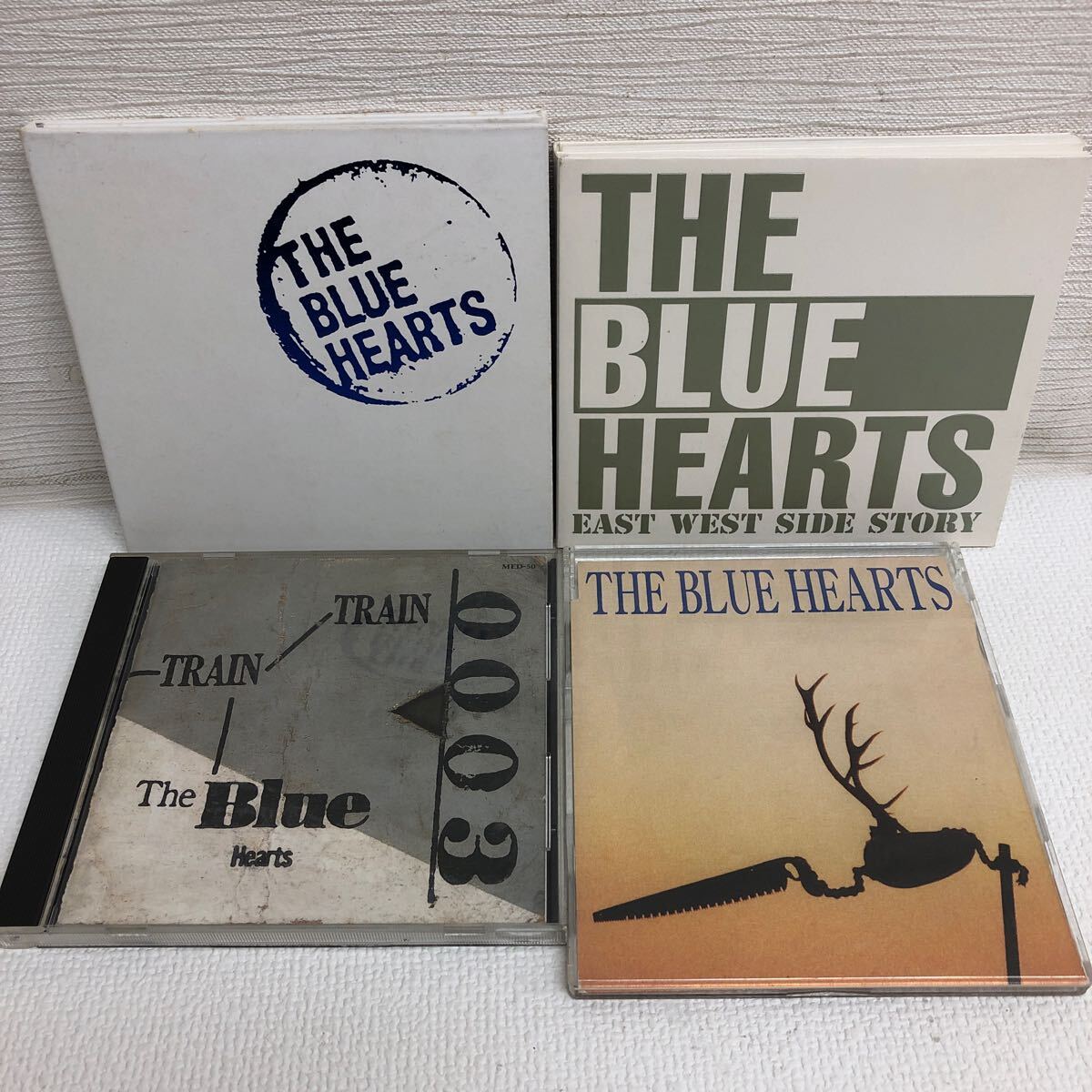 I0418A5 ザ・ブルーハーツ CD 4巻セット 紙ジャケ 邦楽 EAST I0418A5 ザ・ブルーハーツ CD 4巻セット 紙ジャケ 邦楽 EAST