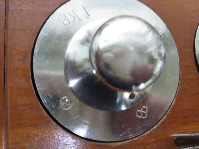 Yahoo!オークション - 分銅・木箱入り分銅セット・中古品・1g～1Kg