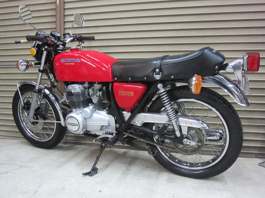 Yahoo!オークション - 希少絶版車 ホンダ CB400F 408 国内登録済 好調 ...