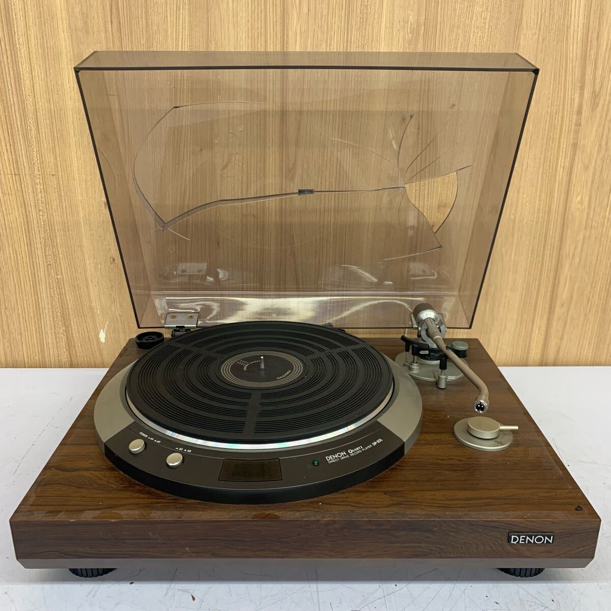 Yahoo!オークション - 【F-4】 DENON DP-50L ターンテーブル 動作確認...