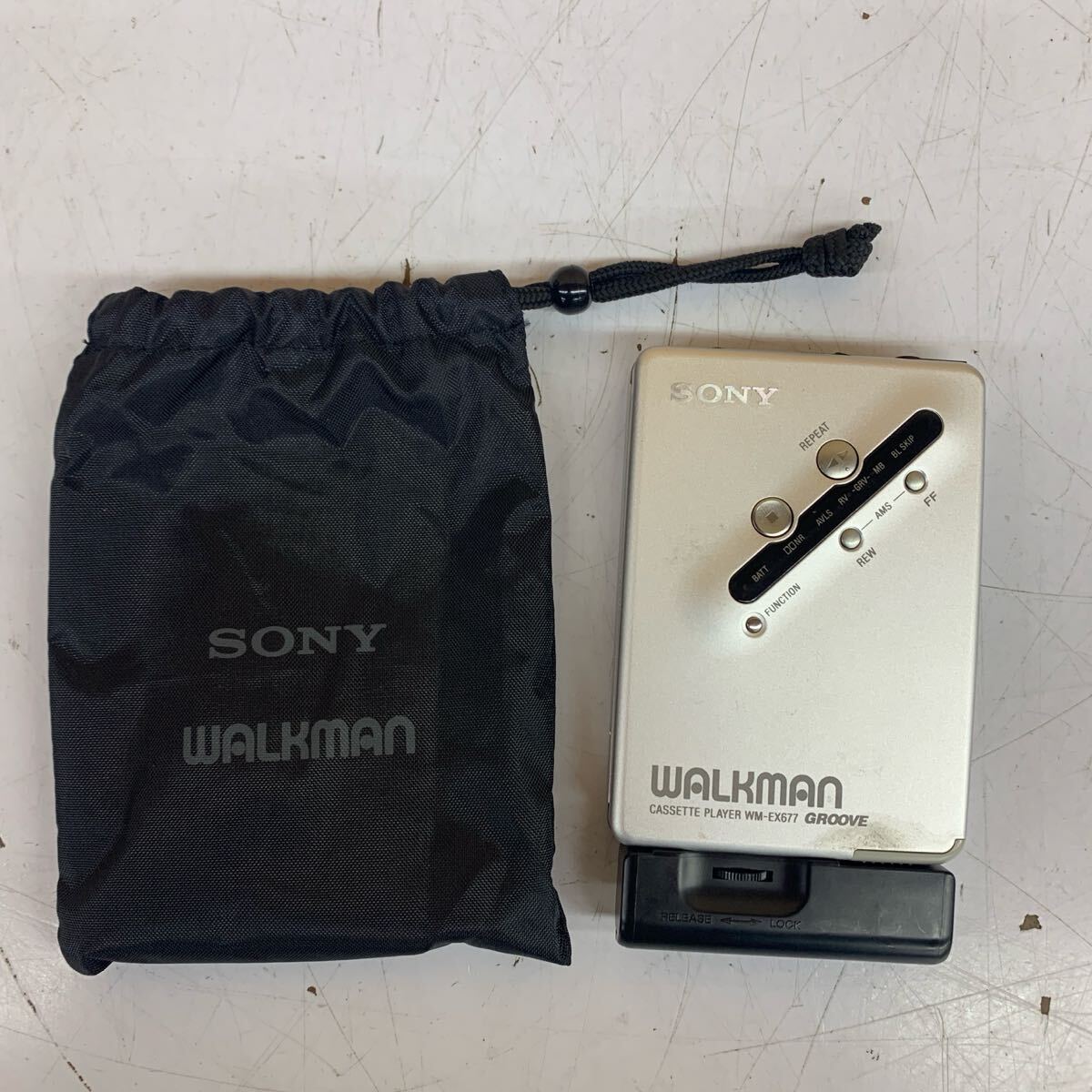 Yahoo!オークション - 【A-1】 Sony WM-EX677 WALKMAN ウォークマン 現...