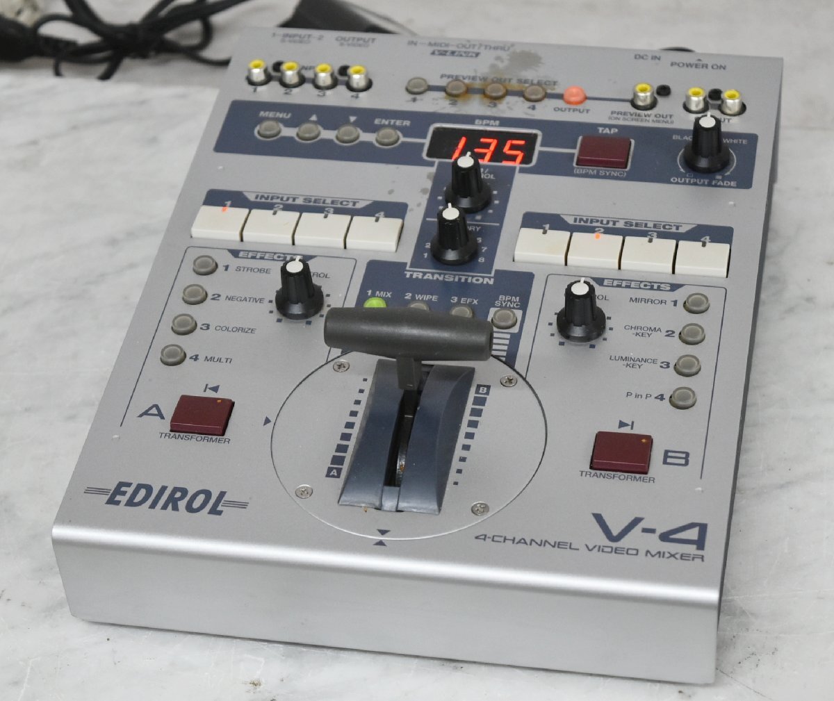 Yahoo!オークション - 【G】EDIROL V-4 ビデオミキサー エディロール 1...