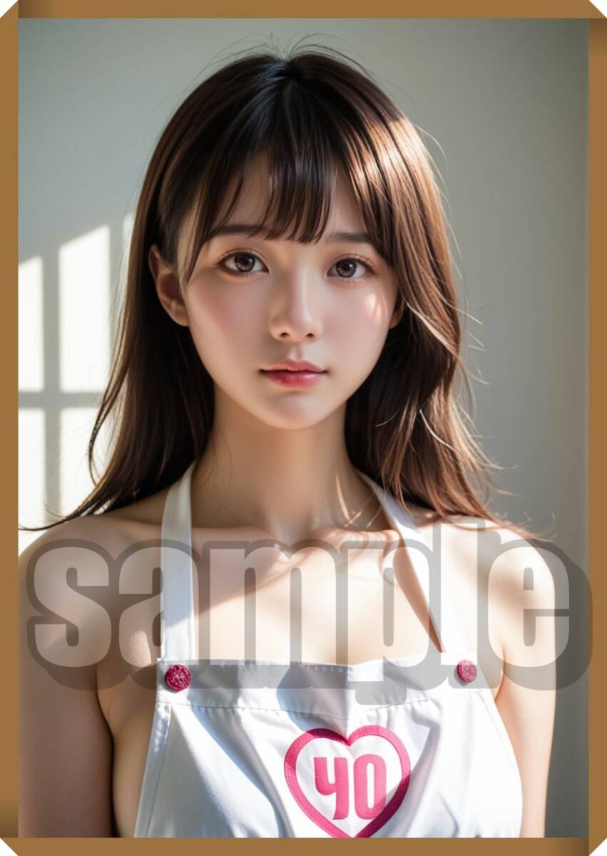 AN815 素人 アイドル系 エプロン 谷間 美少女 美女 AI A4 巨乳 美乳 写真 リアル アダルト 美人 ポスター オリジナル 高画質 おまとめ(ポスター)｜売買されたオークション情報 ...