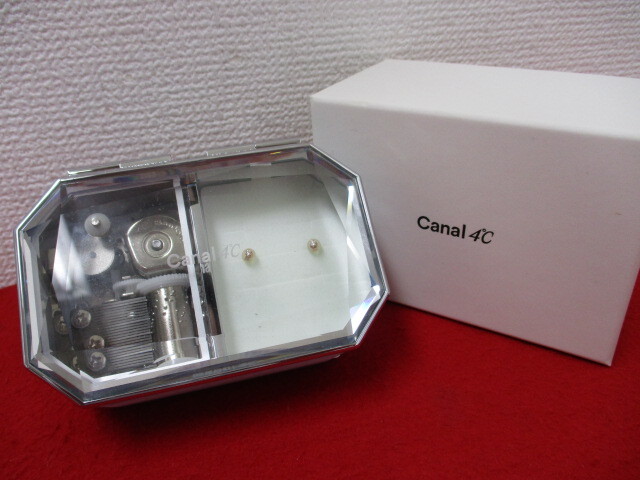 Yahoo!オークション - 【8051】 ヨンドシー Canal 4℃ K10 ピアス ダ...