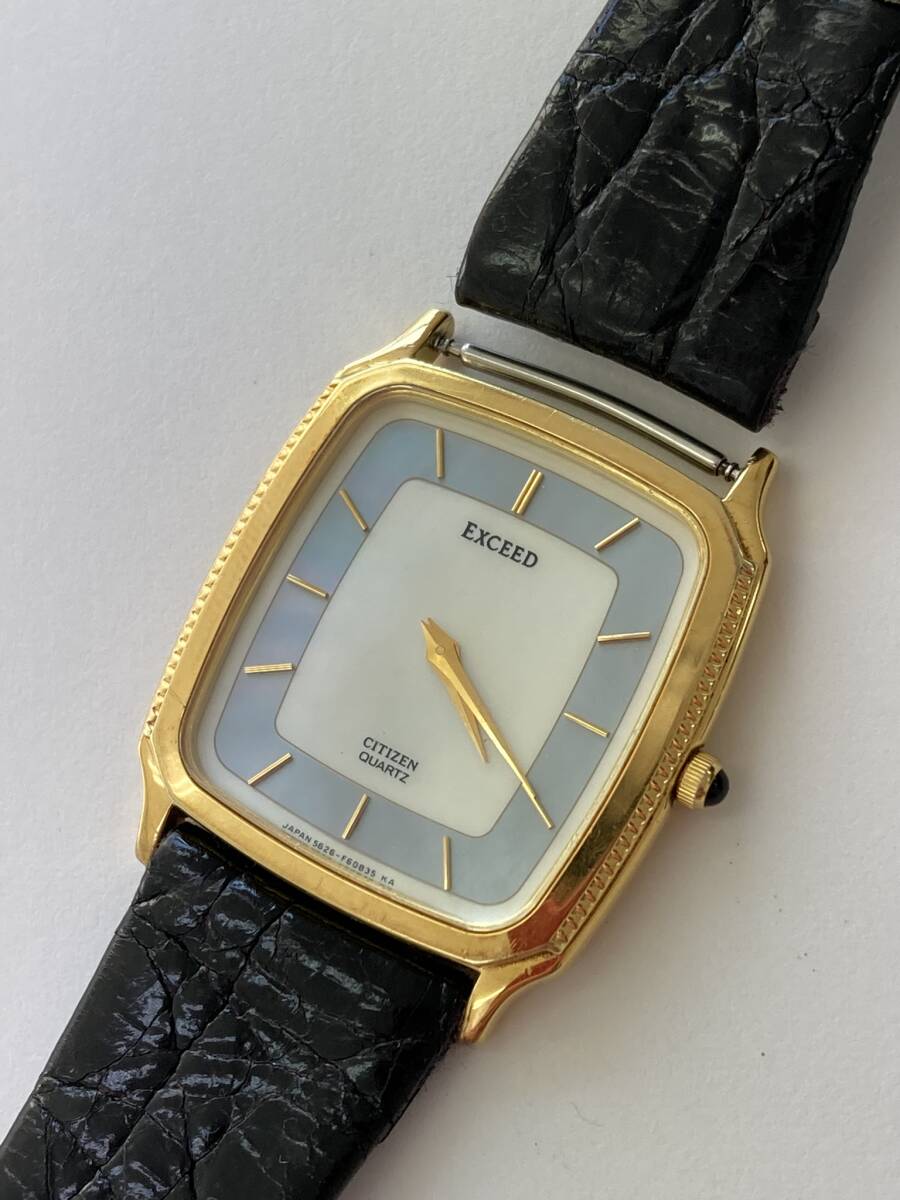 Yahoo!オークション - シチズン EXCEED 5626-F60668TA 腕時計 クォーツ...