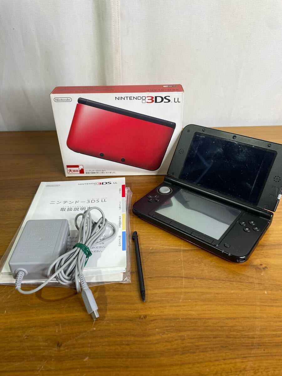 Yahoo!オークション - 【mh】 ニンテンドー3DS LL レッド 箱付き