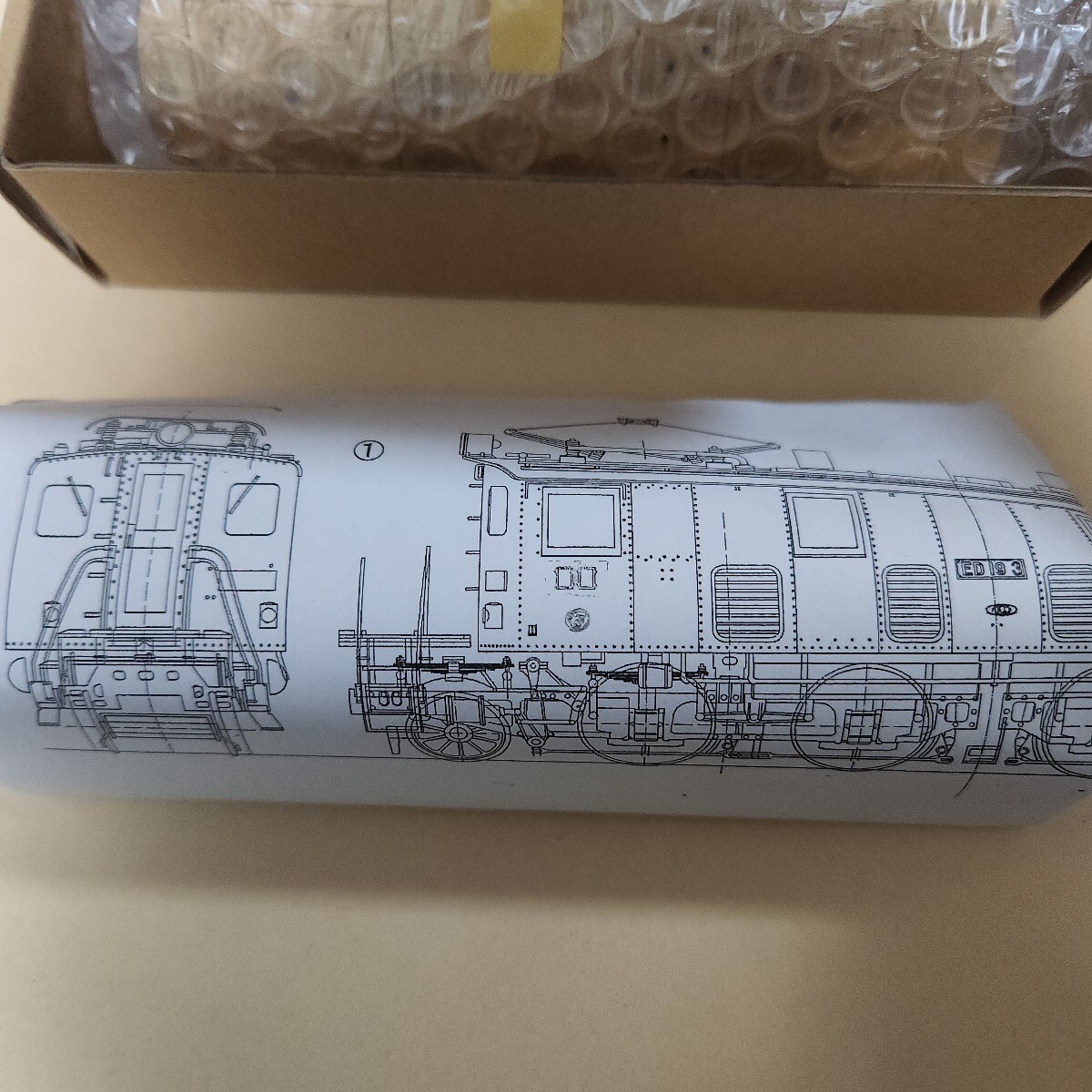 Yahoo!オークション - ワールド工芸・国鉄 ED19-4号機 組立キット 取扱...