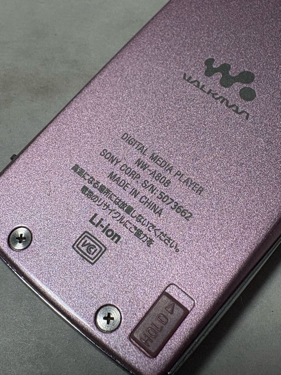 Yahoo!オークション - 送料無 ソニー デジタルウォークマン NW-A808 ピ...