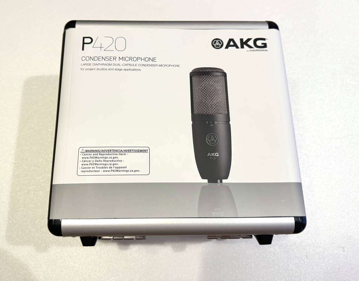 Yahoo!オークション - AKG P420 コンデンサーマイク アーカーゲー 極美...