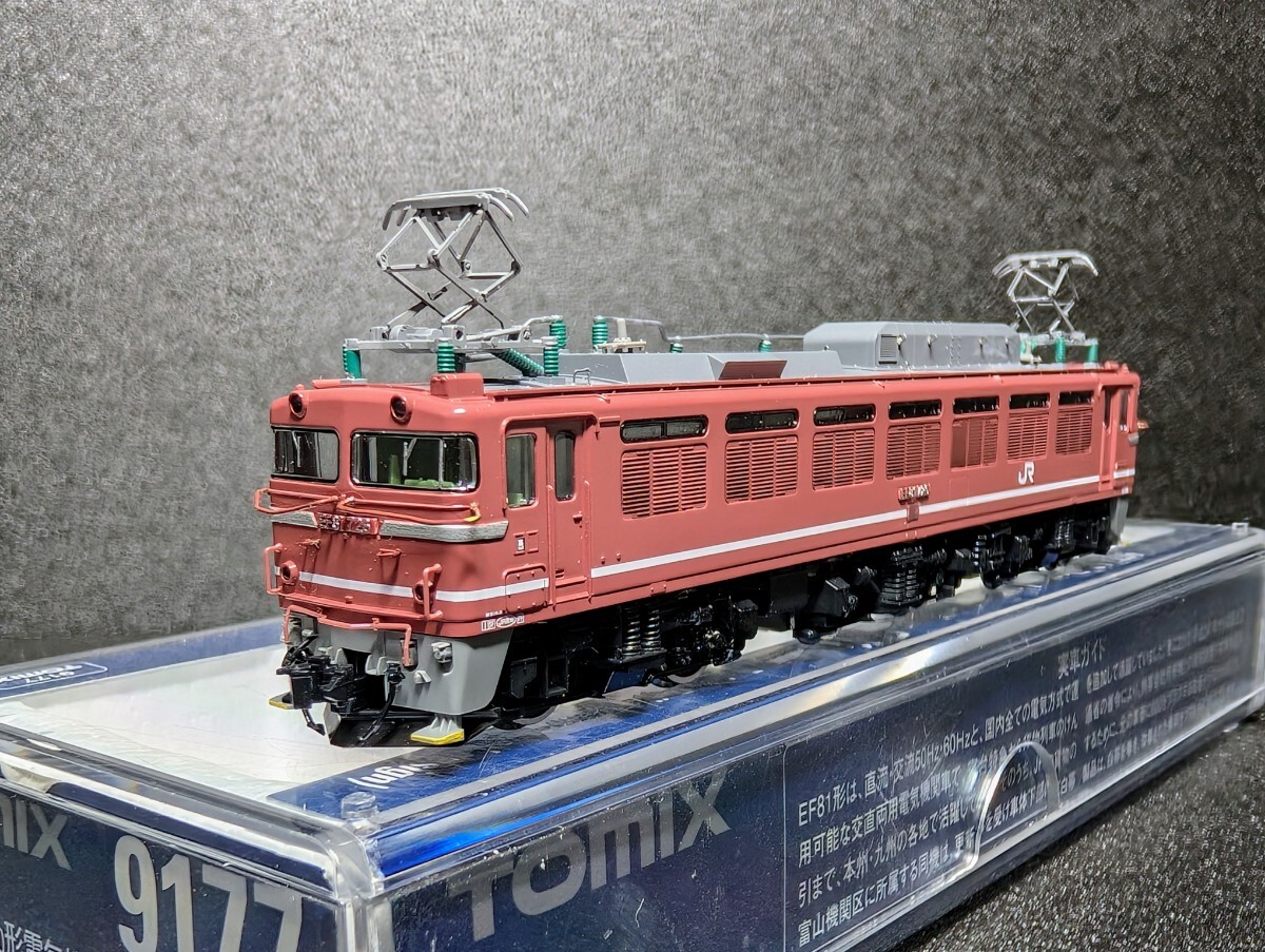 Yahoo!オークション - TOMIX 9177 JR EF81 600形 電気機関車 （JR貨物...