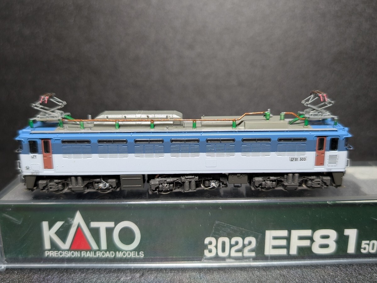 Yahoo!オークション - KATO 3022 EF81 500 JR貨物色 電気機関車 Nゲー...