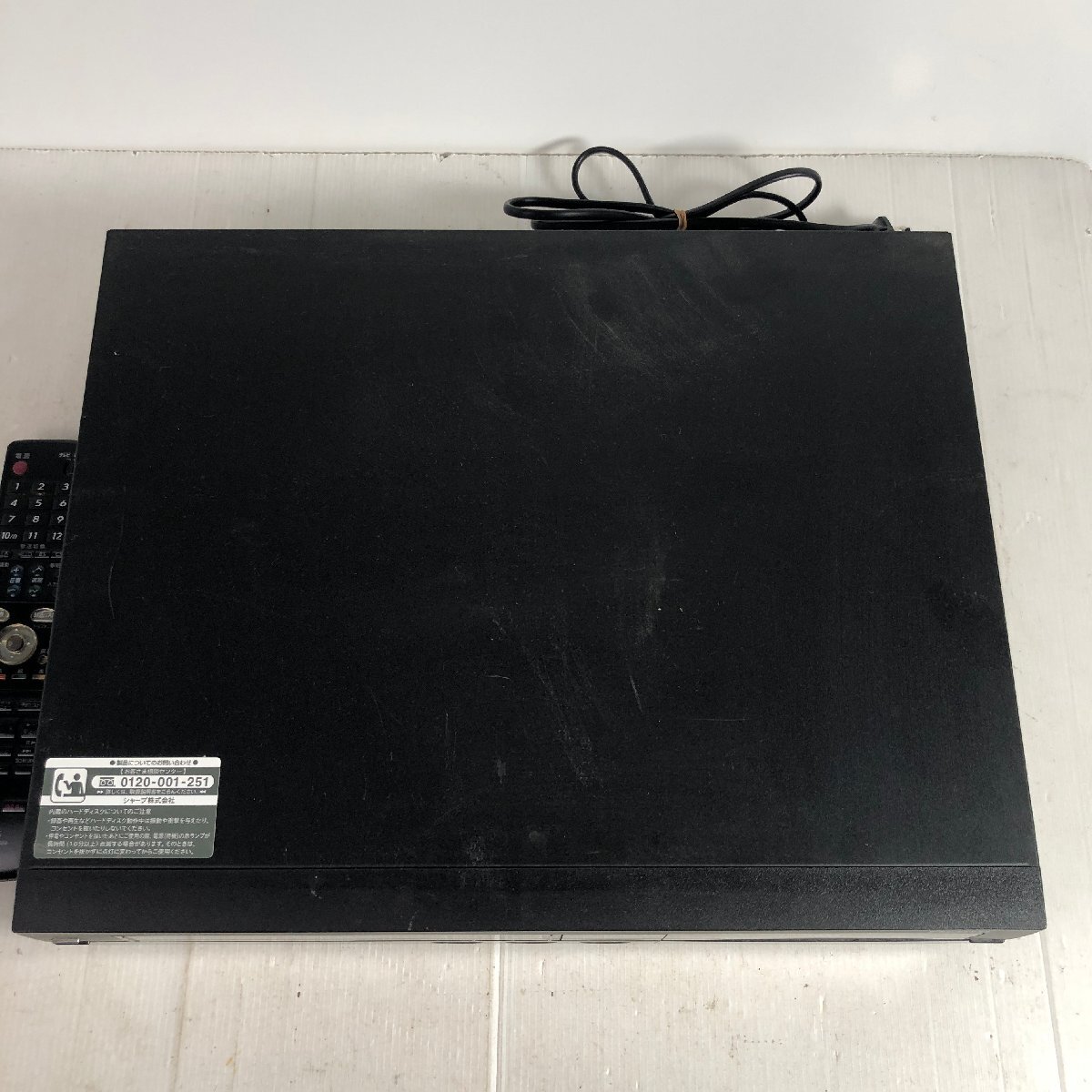 Yahoo!オークション - Y8-460 シャープ/SHARP HDD/DVD レコーダー VHS ...