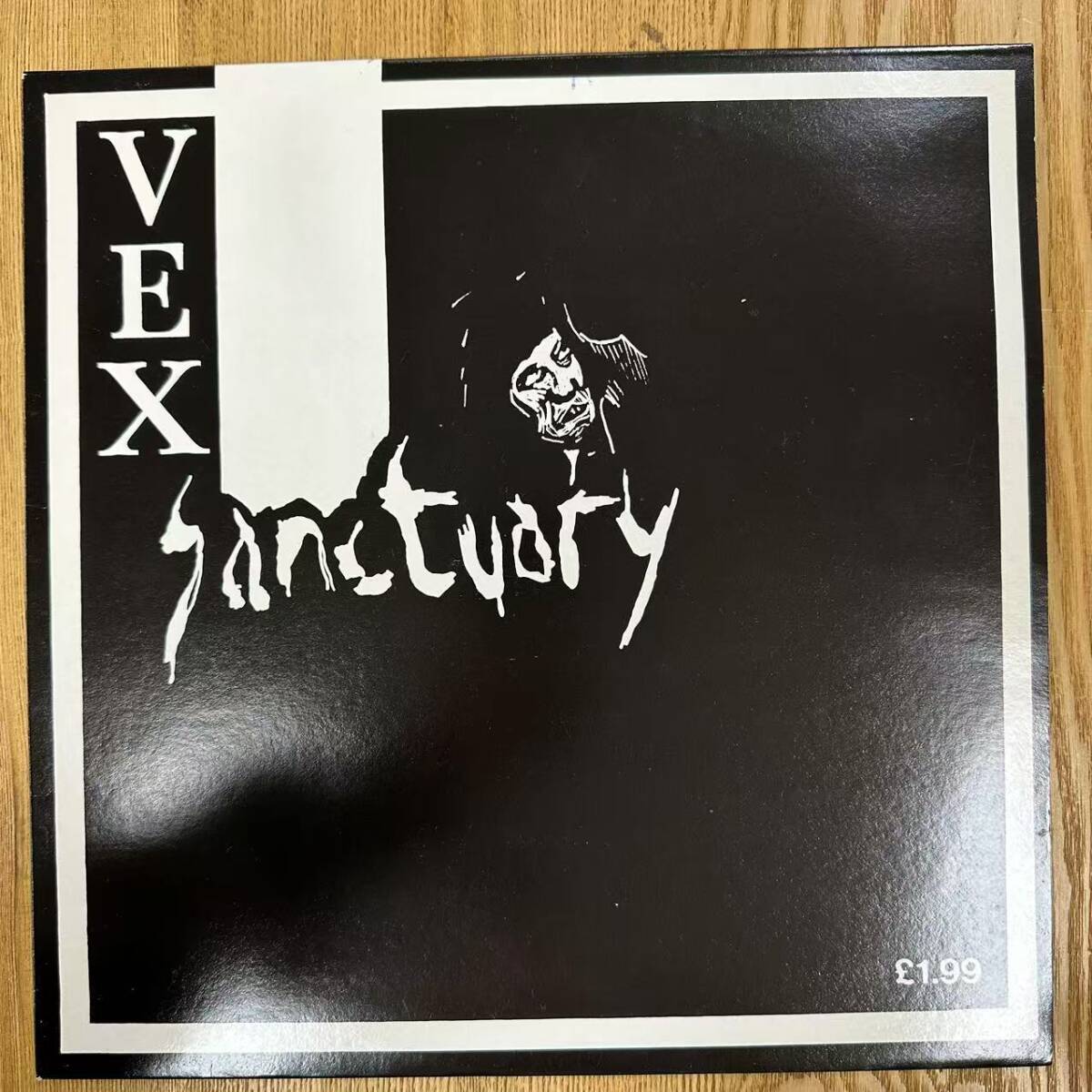 Yahoo!オークション - ・ UK盤 Rock LP / Vex - Sanctuary / Fight Ba...