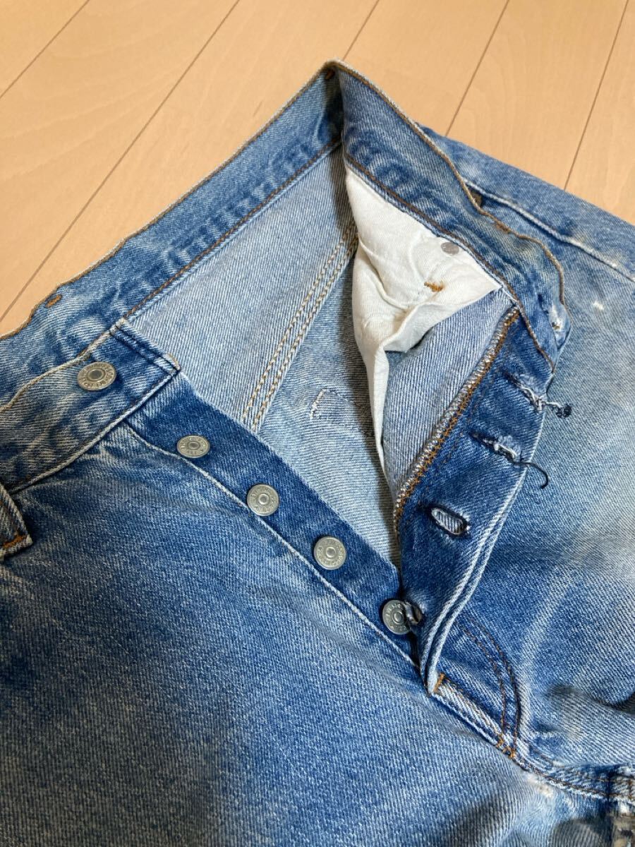80s USA製 アメリカ製 Levis 501 デニム パンツ w33相当 80s USA製 アメリカ製 Levis 501 デニム パンツ w33相当
